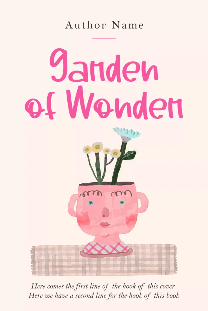 Garden Of Wonder - Book Cover for Creative Works - DesignDusk